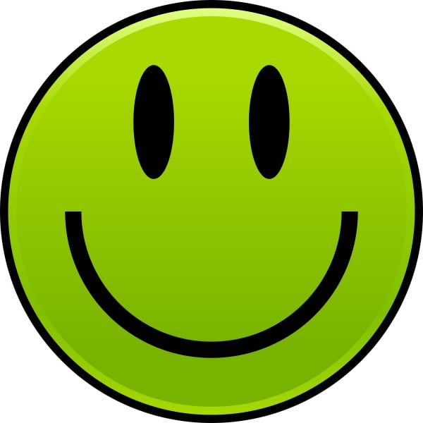 4in X 4in Green Happy Face Sticker - Walmart.com - Walmart.com 4in X 4in Green Happy Face Sticker - Walmart.com - Walmart.com
