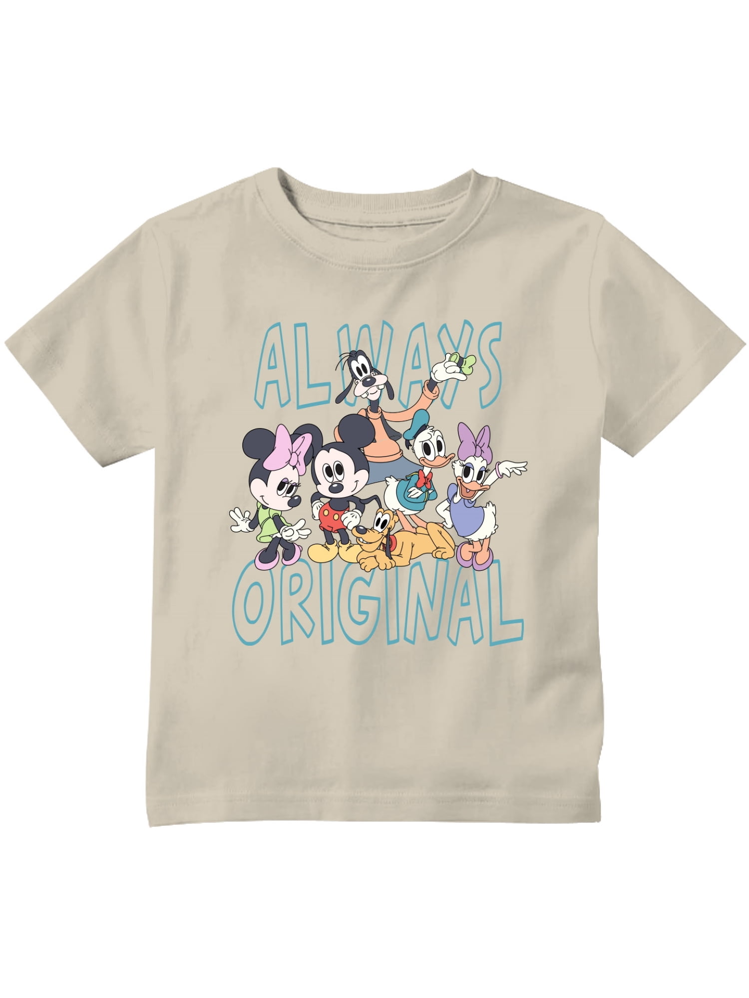 Disney Big Girls' Mickey and Friends Always Original T-Shirt, Sizes 7 ...