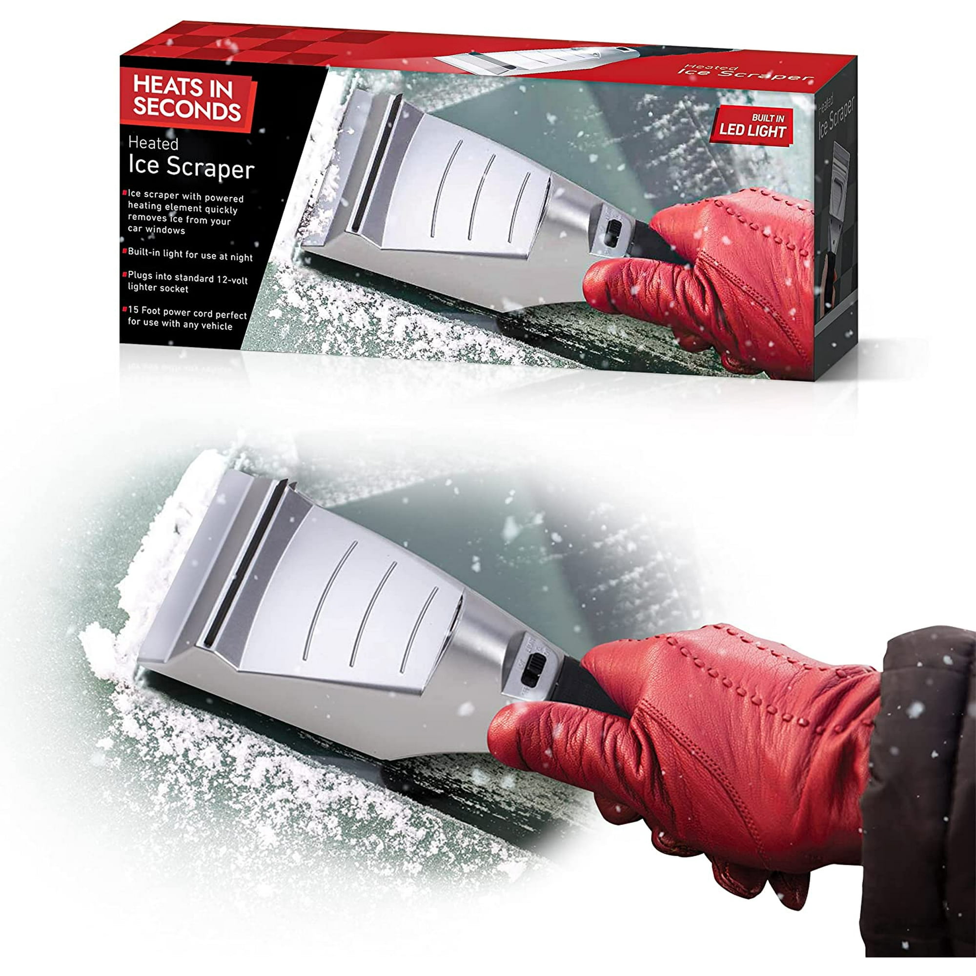 Click here for Geecy Heated Snow Ice Scraper For Car - Electric H... prices