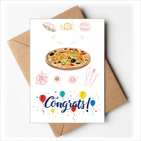 Assorted Italy Tomato Foods Pizza Wedding Cards Congratulations Greeting Envelopes - Walmart.ca