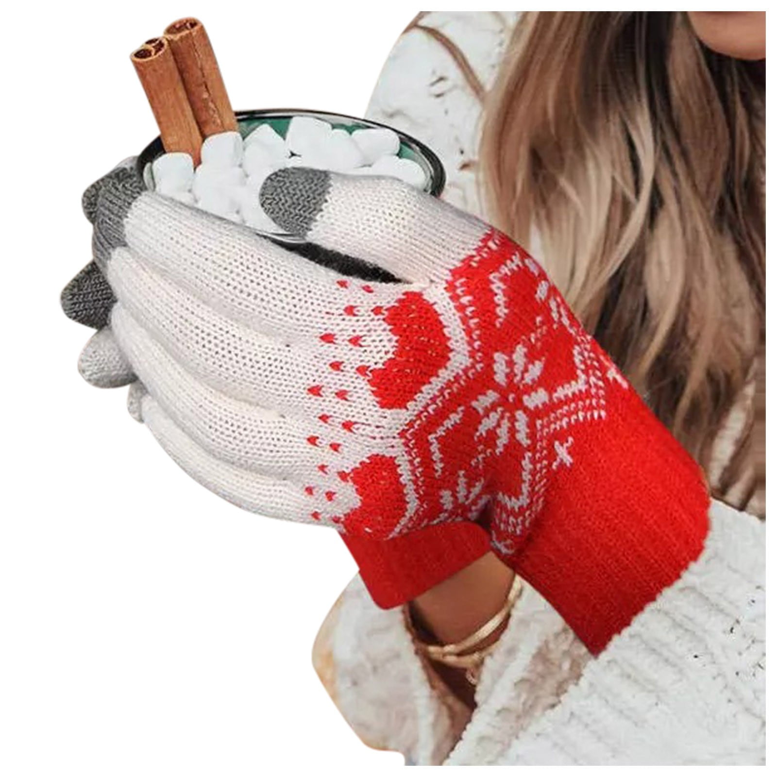 Click here for Midewhik Halloween Decorations Womens Winter Warm... prices