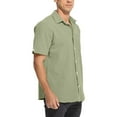 Sinifer by Sinifer Cotton And Linen Short Sleeve Summer Shirts ...