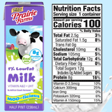 Prairie Farms 1% Percent Milk, Shelf Stable Low Fat Milk, Boxed & Ultra ...