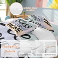 Bless Our Home Bedding Duvet Cover Set California King Size 4 Pieces ...