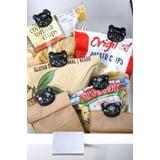 Kikkerland Cat Bag Clips, Set of 6,Black - Walmart.com