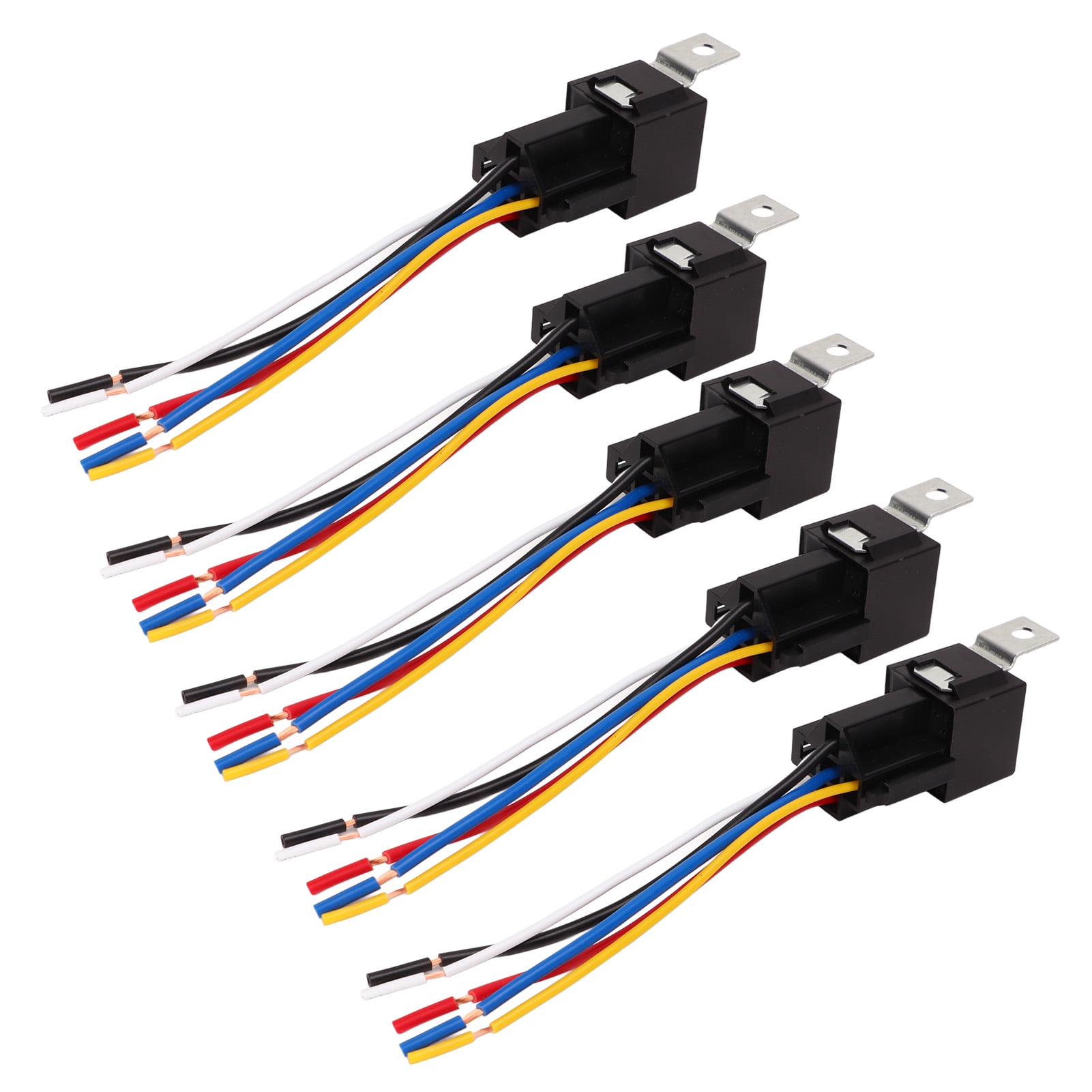 Automotive Relay, 12V Conductivity Flame Retardant Copper Contact Car ...