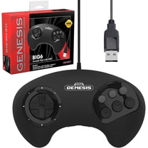 Retro-Bit Official Sega Genesis Licensed Controller, 6-Button Arcade ...