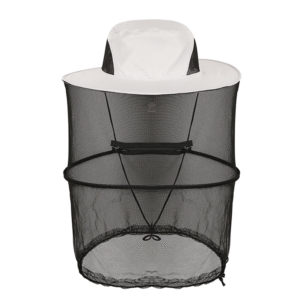 Mosquito Head Net Hat, Mosquito Cap Net Hat with Neck Face Cover ...