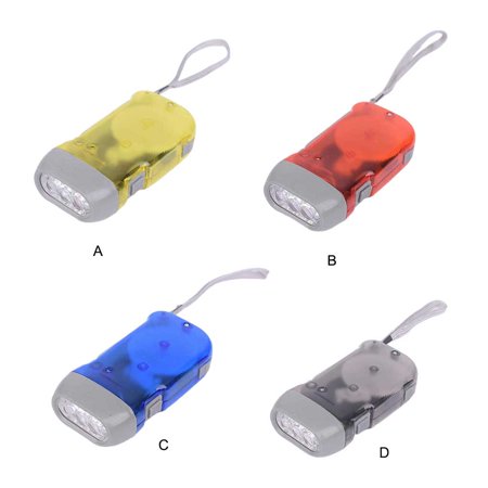 Press Flashlight Wind Up Torch Fine Long-lasting Convenience ...