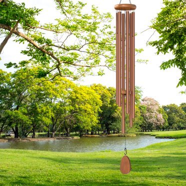 "45"" Large Tuned Bass Deep Tone Wind Chimes, Soothing Melody for ...