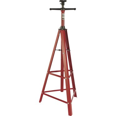 B&B Pipe 3900 High-Profile Adjustable Pipe Jack Stand with V-Head ...