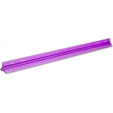 Arteza Architect Ruler, Triangular, Scale, 12" - Walmart.com