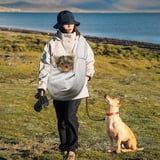 DABEN Dog Sling Carrier,Puppy Sling Hands Free Reversible Pet Papoose ...