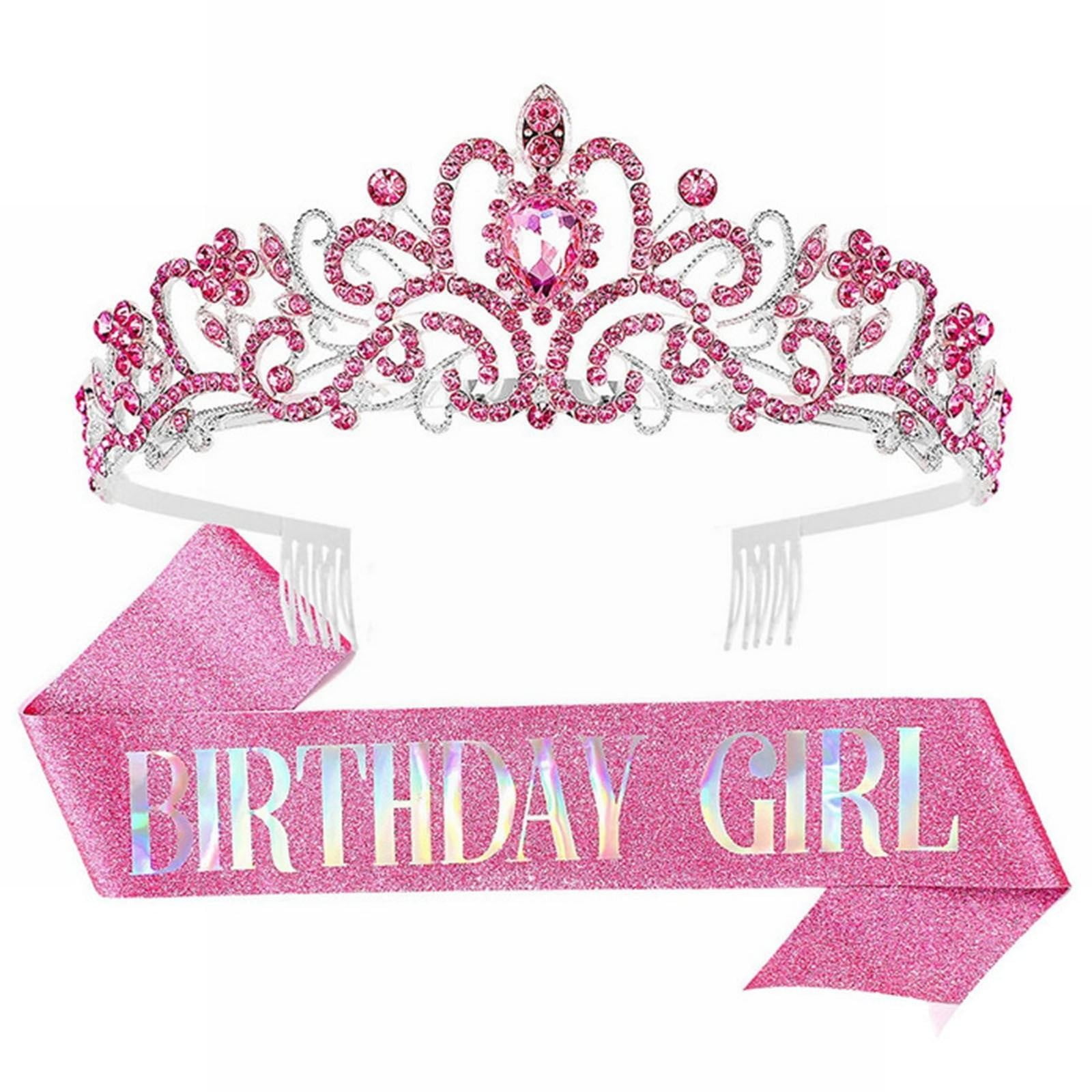 Click here for Moqino Moqin Birthday Girl Tiara  Crown For Girls... prices