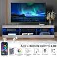 57'' TV Stands for TVs up to 65" Home Dormitory High Gloss DIY ...