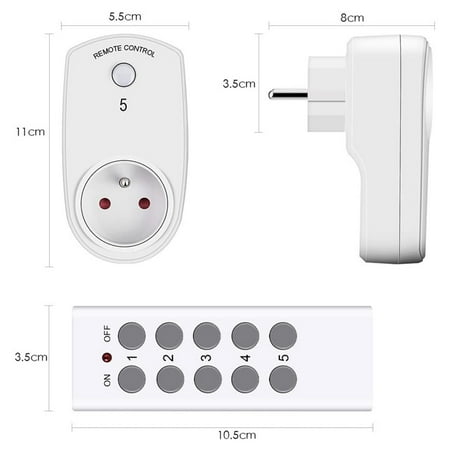 Socket, Switched Socket DC 12V Smart Switchs, Travel Use For Remote ...