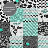 SPXUBZ Cow Print Shower Curtain,Black White Cowhide Vintage Farm Animal ...