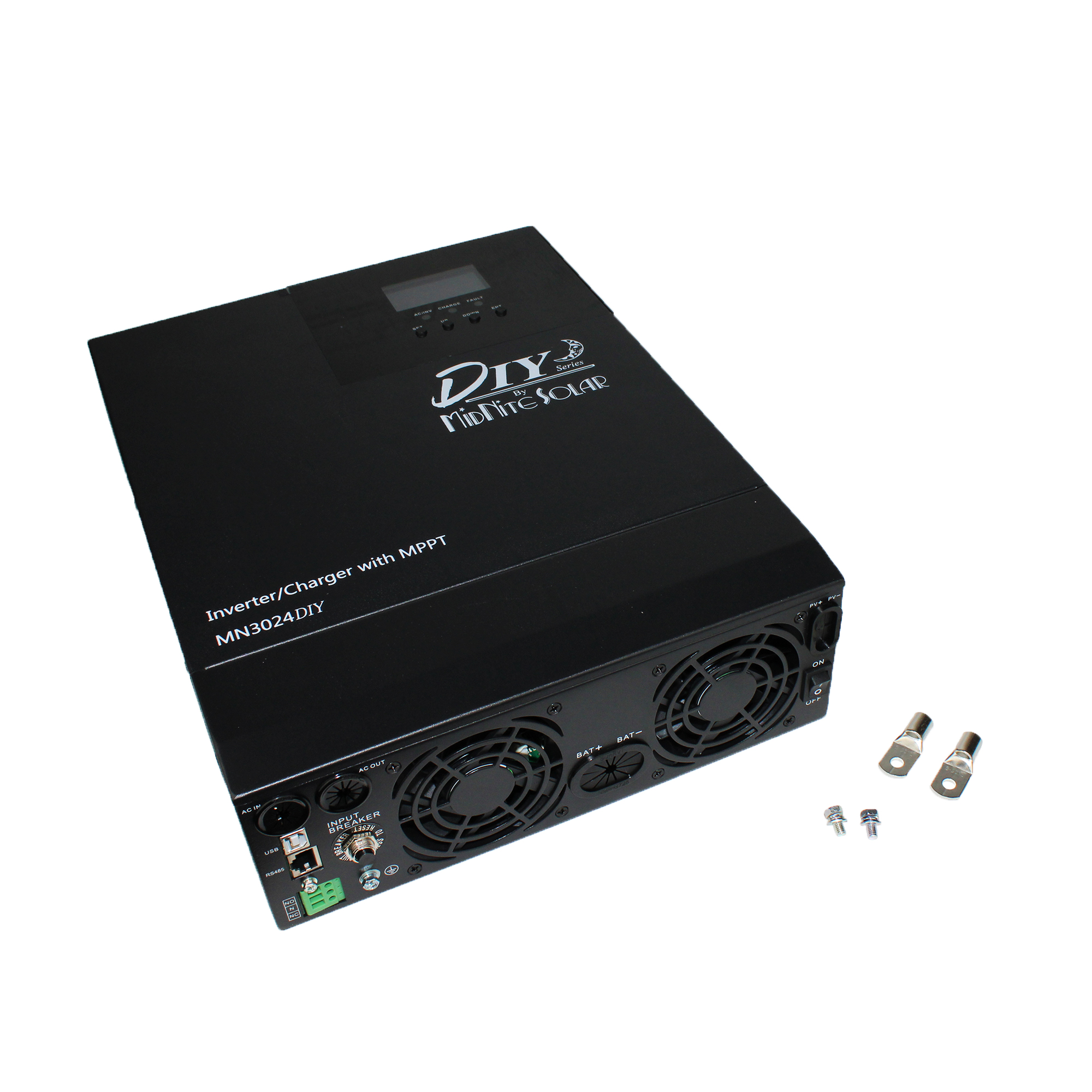 MidNite Solar MN3024DIY 24V, 3000W Inverter Charger W/ MPPT Charge ...