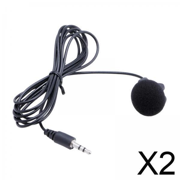 Clip on Mike,Clip de solapa en Mike Micrófono externo con cable ...