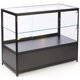 Free-Standing Glass Display Case, 48 x 38 x 23-3/4-Inch, Framed In ...