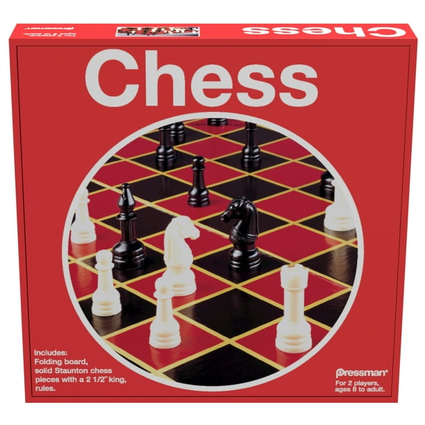 Pressman Pressman Chess - with Folding Board and Full Size Staunton ...