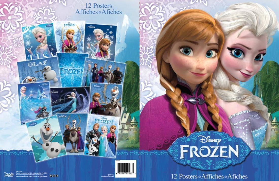 Disney Frozen 8.5" x 11" Poster Book - Walmart.com - Walmart.com