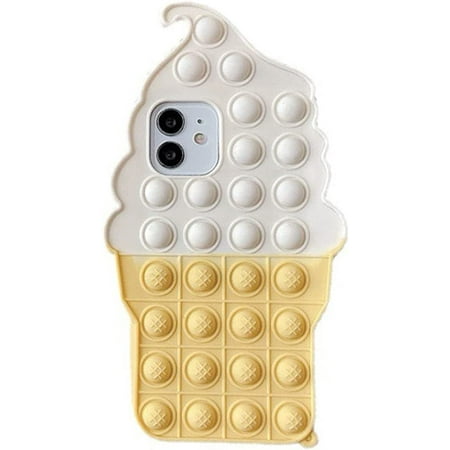 Pop Fidget Stress Relief Phone Case, Bubble Pop Silicone Shock ...