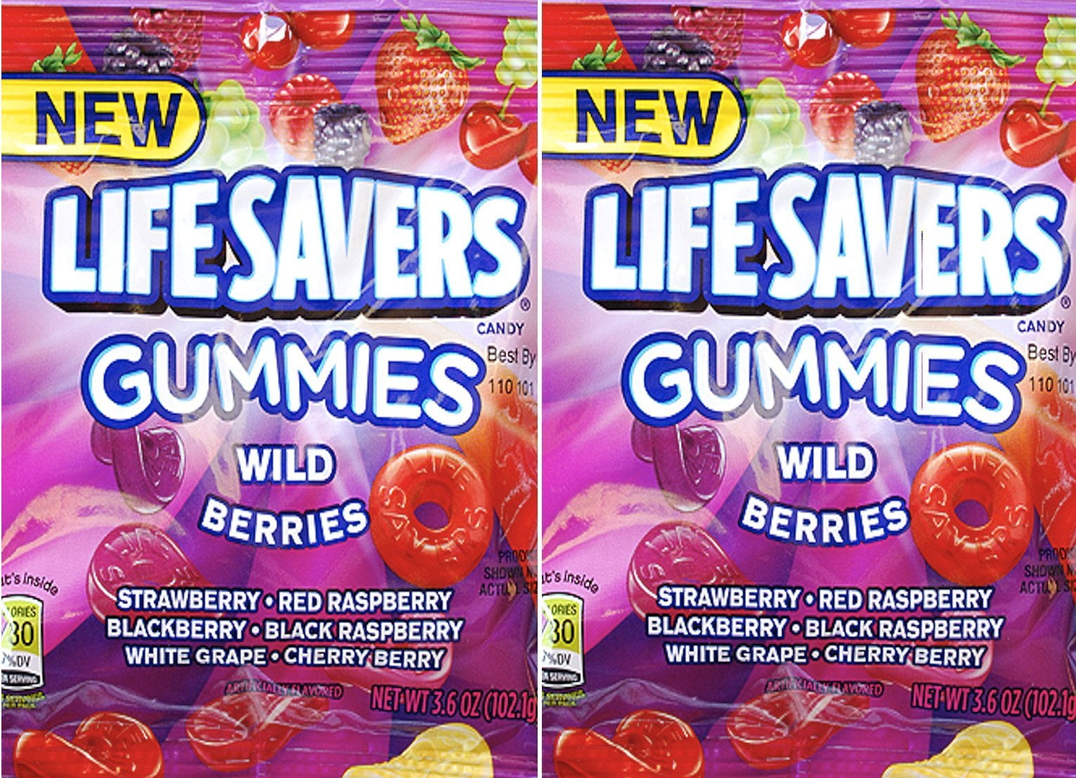 Lifesavers Gummies Wild Berries Gummy Snacks Snack Care Package for ...