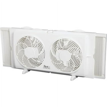 Holmes Dual Blade Window Fan with Comfort Control Thermostat (HAWF2041 ...