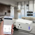 OOSSXX Smart Plug Combo, 2-Pack Mini WiFi Plugs, Voice Control, Timer ...