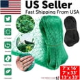 33FT Anti Bird Netting Pond Net Protection Tree Crops Plants Fruits ...