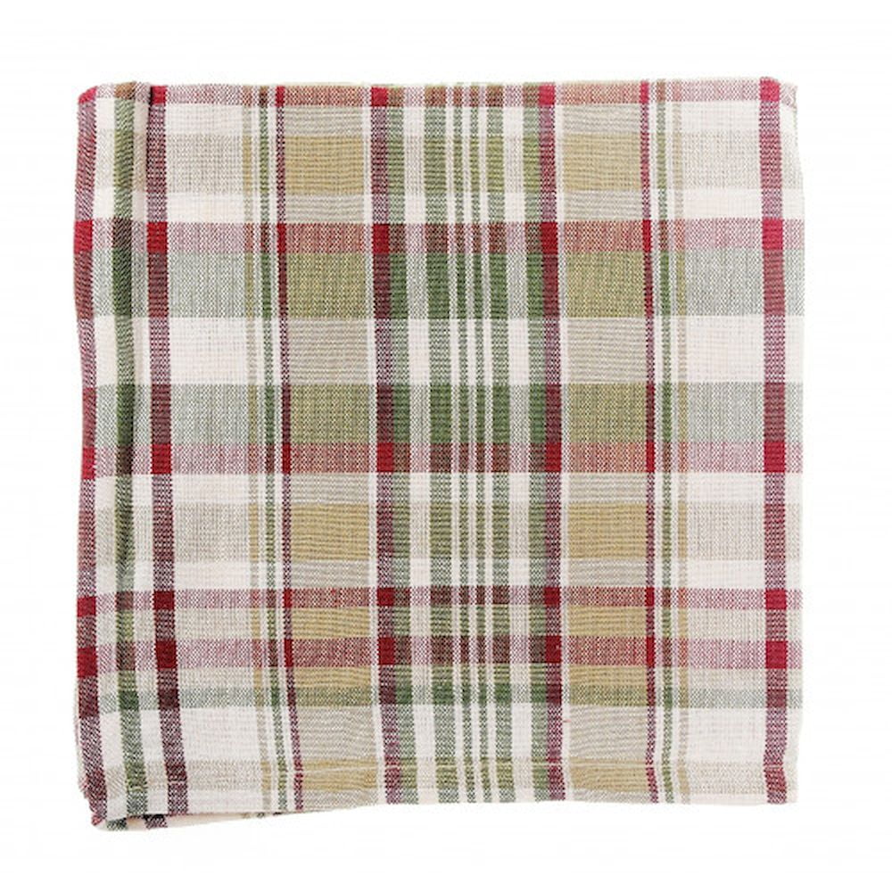 70 "x 70" Round Rosemary Check Pattern Table Cloth - Walmart.com