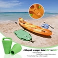 8 Pieces Kayak Scupper Plugs Kit TPE Scupper Plugs Drain Holes Stopper ...