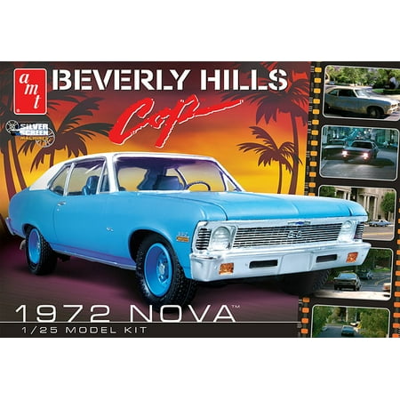 AMT 836 1:25 Beverly Hills Cop - 1972 Chevy Nova Model Kit - Walmart.com