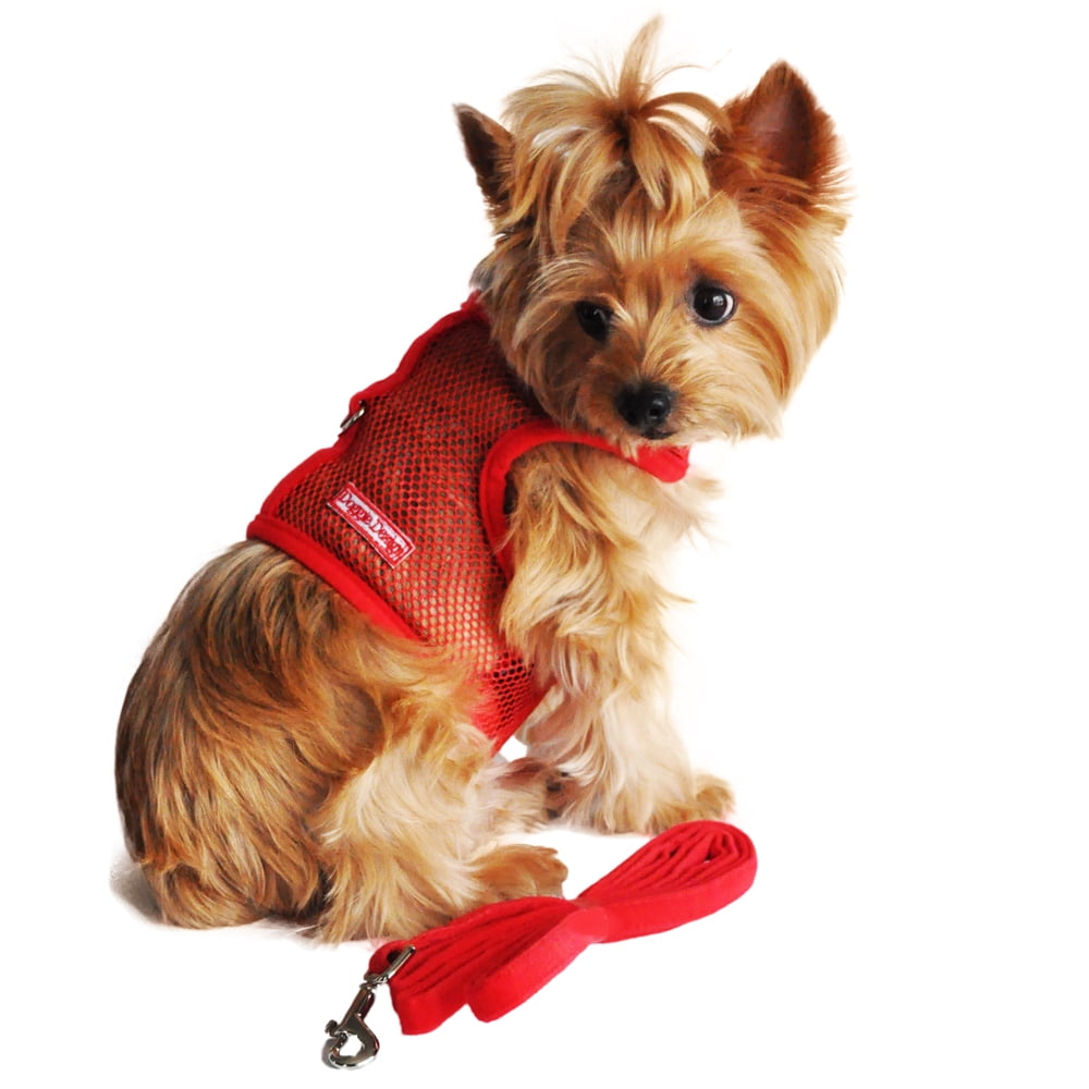 Cool Mesh Dog Harness by Doggie Design - Solid Red - Large - Walmart.com