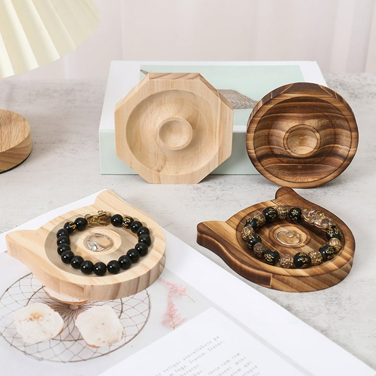 Wooden bracelet holder store