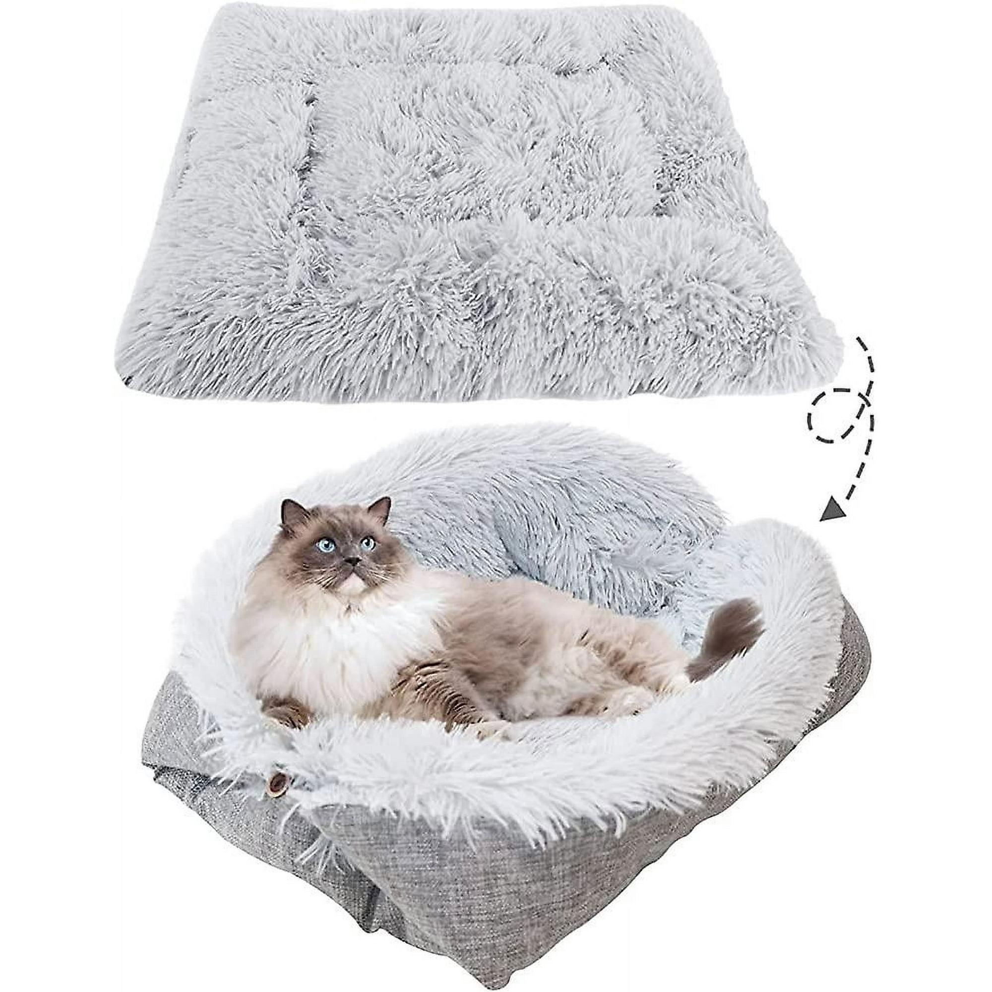 Click here for Dddede Soft Cat Bed Pet Beds For Cats Kittens Fluf... prices