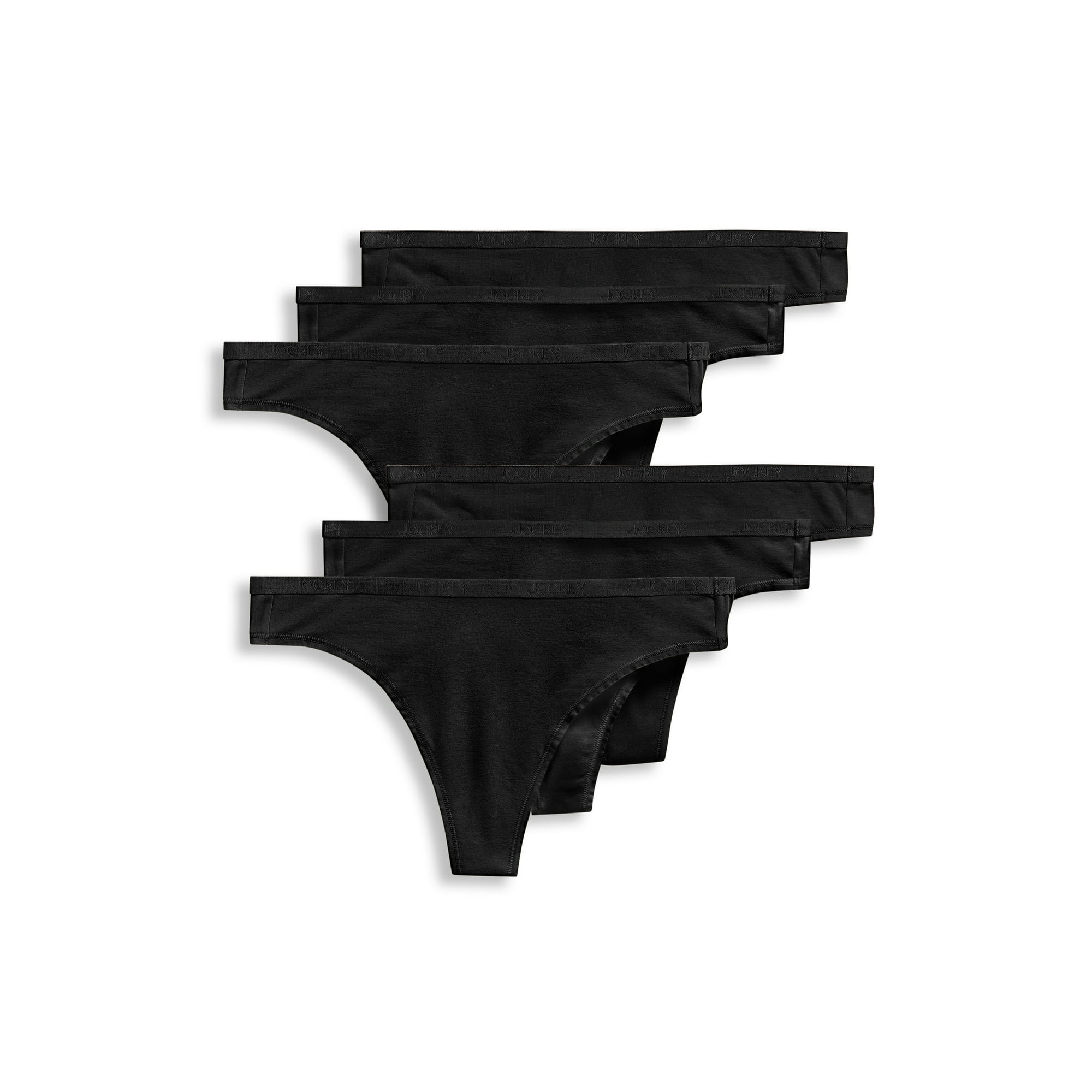 Click here for Jockey Womens Organic Cotton Stretch Logo Thong -... prices