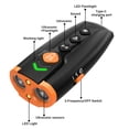 Charkool Dog Bark Deterrent Devices 2 in 1 Ultrasonic Rechargeable LED ...