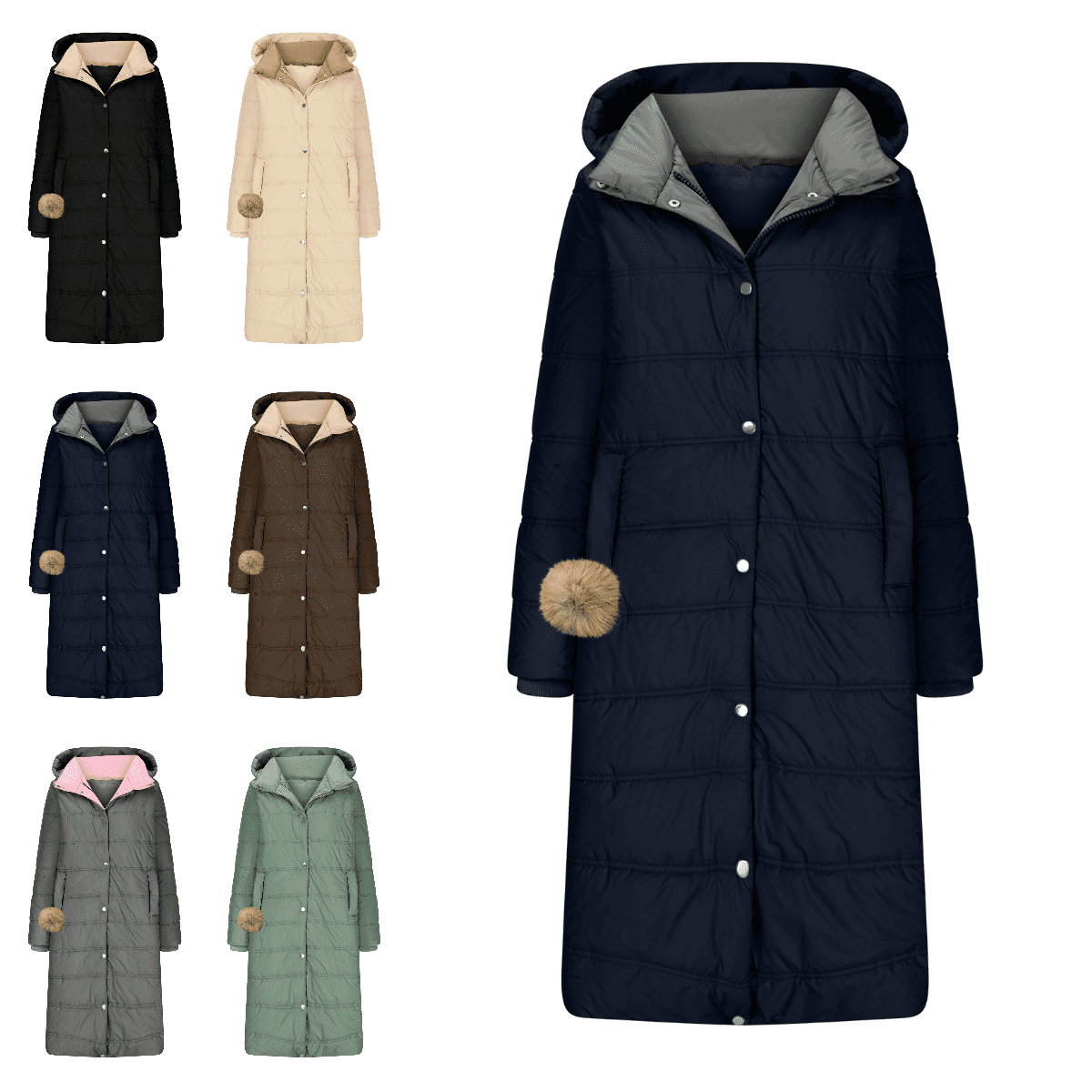 Click here for Lovzfmll Winter Jackets For Women Fashion Woman Le... prices