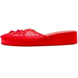 Women's Chinese Sequin Mesh Floral Slipper Platform Wedge Sandals ...