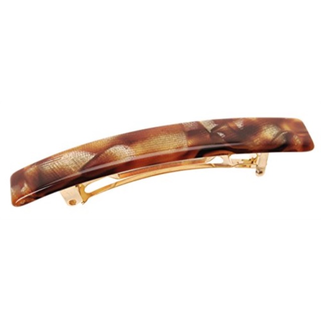 France Luxe Luxury Rectangle Barrette Africa - Classic French Design ...