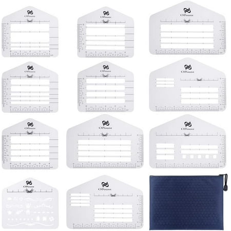 12 Pcs Envelope Addressing Guide 10 Style Envelope Addressing Guide ...