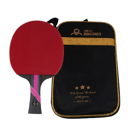 Lefu 3 Star Spin Control Table Tennis Racket 7 Ply wood Ping Pong Bat ...