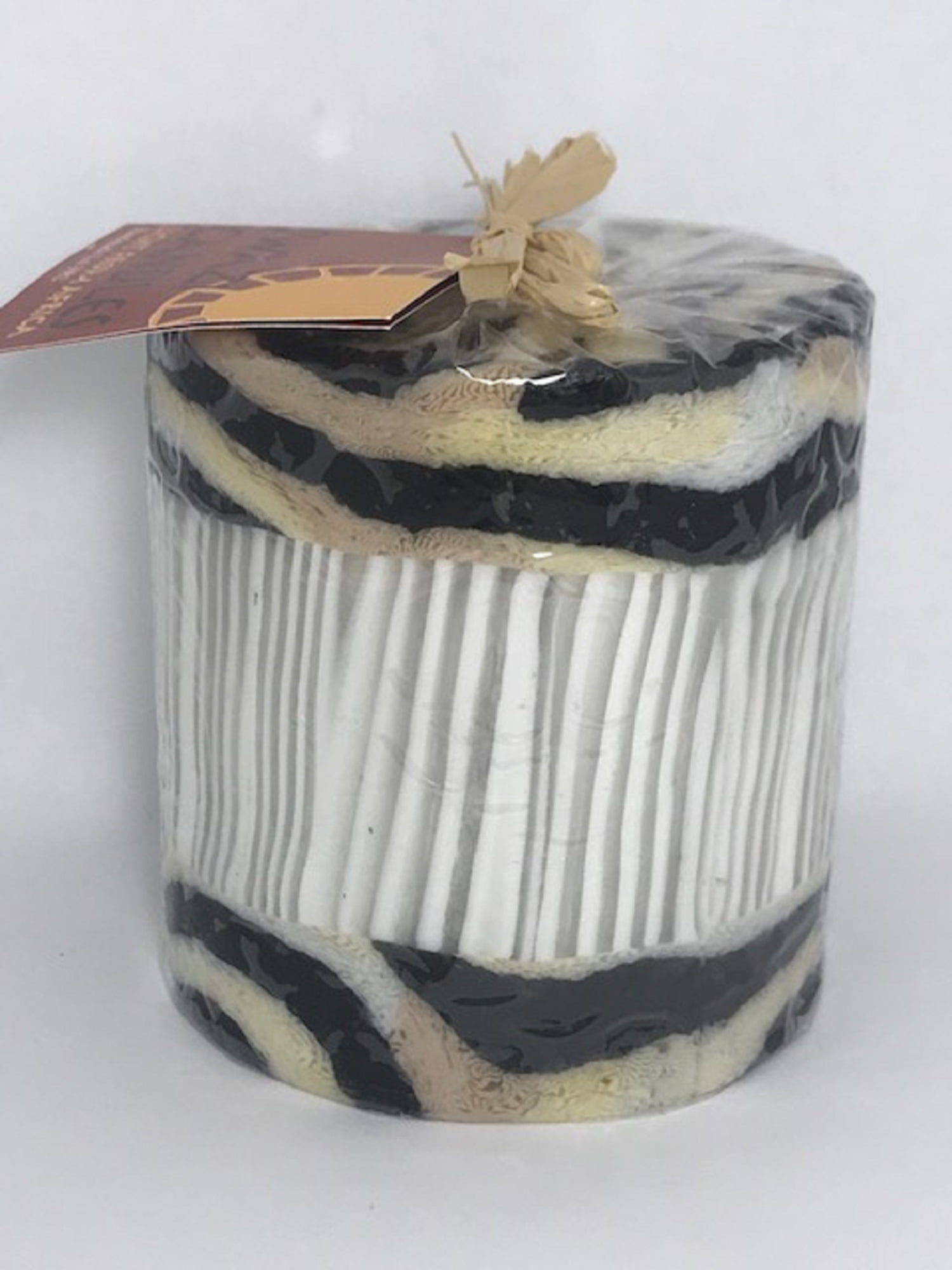 Swazi Candles, Pillar Bamboo Zebra - Walmart.com