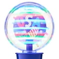 Patriotic Blue Plastic Jumbo Light-up Spinner Toy Party Favor by Way To ...