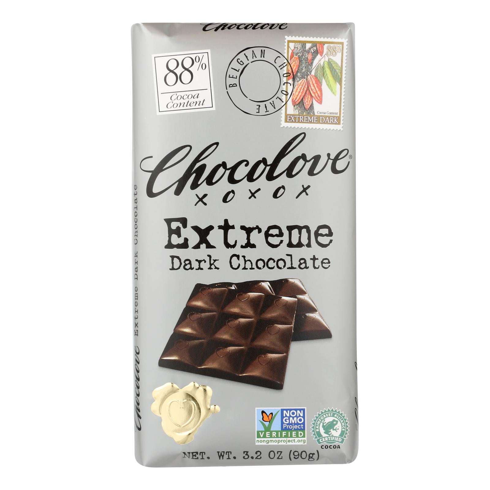 Click here for Chocolove Xoxox - Dark Chocolate Bar - Extreme - C... prices