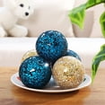 5 Pieces Glass Mosaic Sphere Decorative Balls for Centerpiece Bowls ...