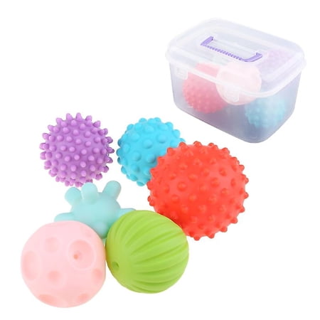 Textured Ball Set Sensory Balls Kids Squeeze Baby Balls Soft Balls Set ...