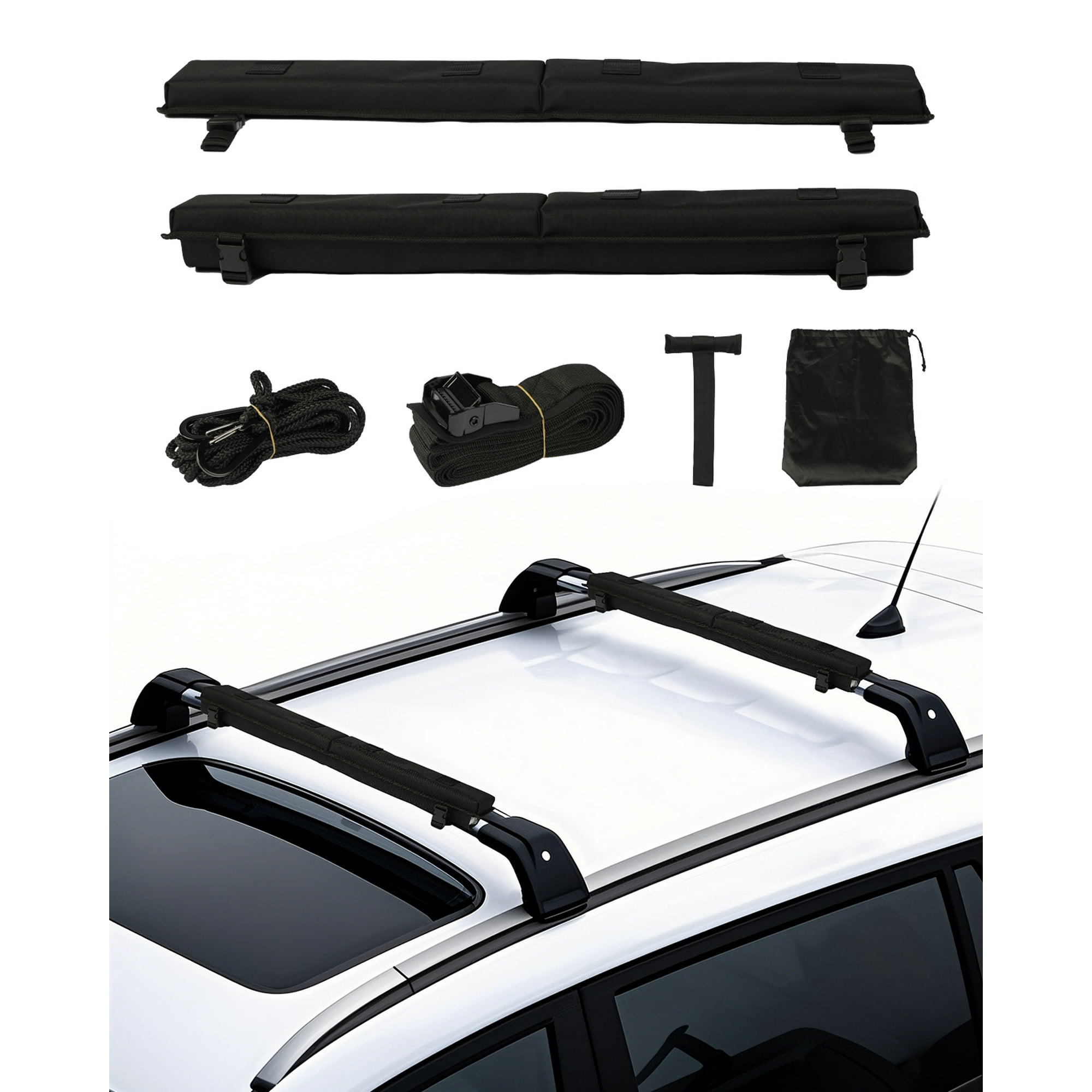 Click here for Vevor Roof Rack Pads For Crossbar 176lbs Load Capa... prices